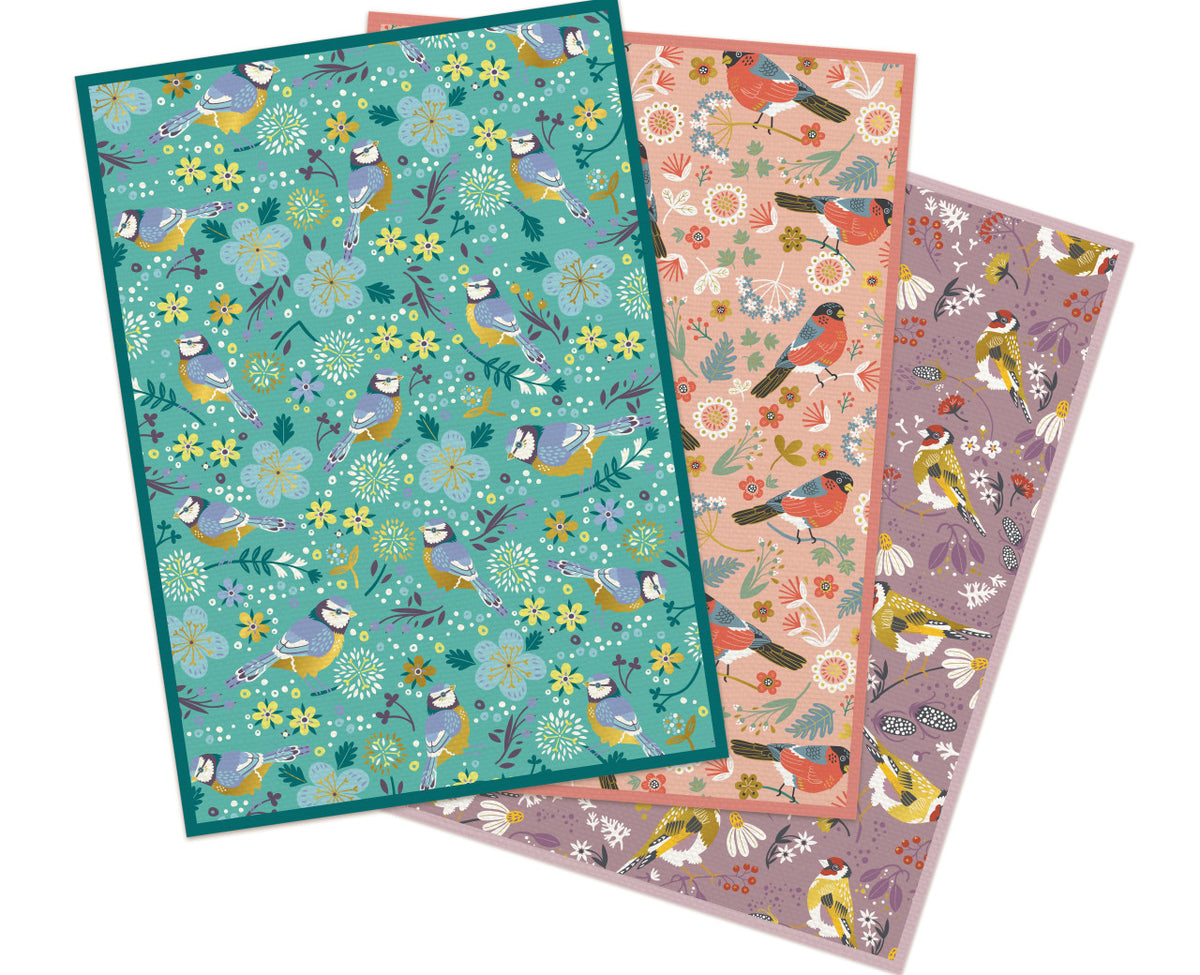 Tipperary Crystal Birdy Gift Set of Three T-Towels Irish Gift – Hampers ...